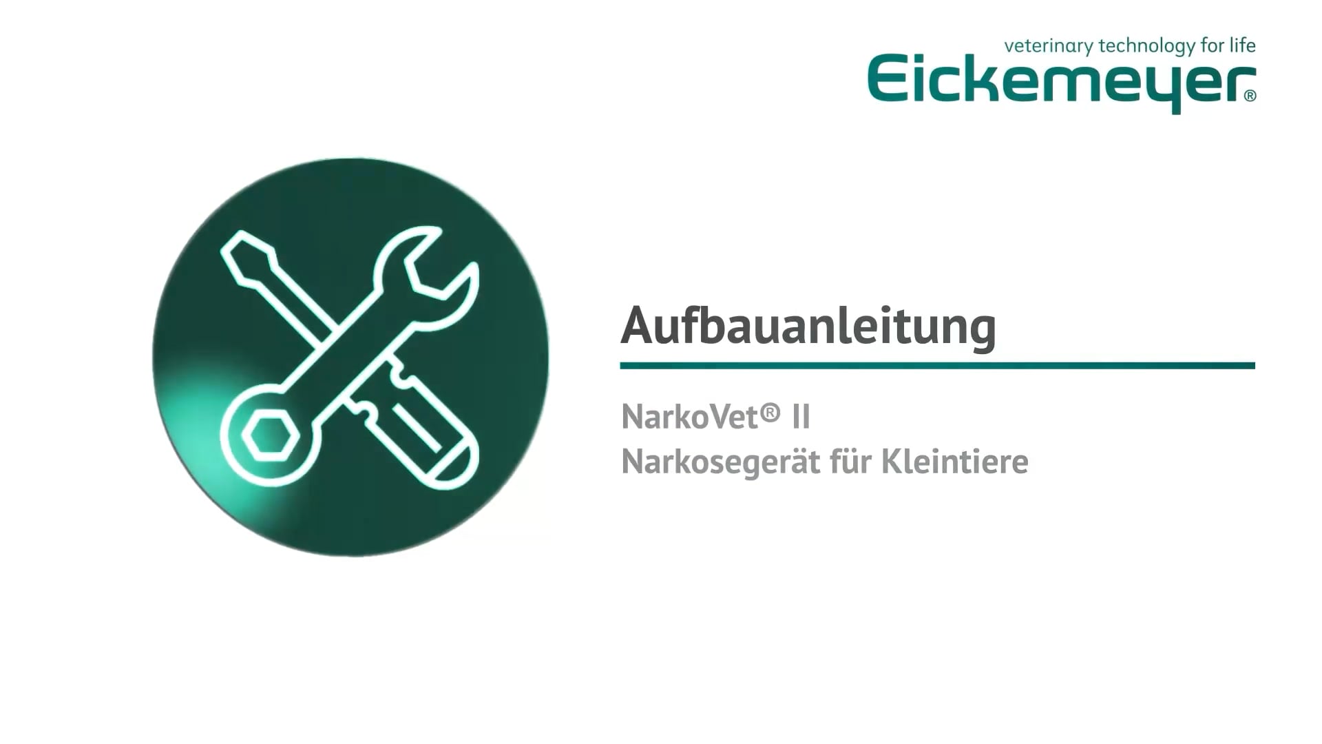 EICKEMEYER® NarkoVet® II Narkosegerät