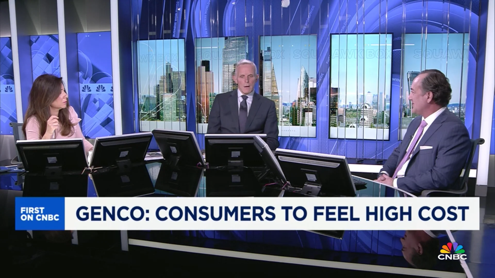 Genco's CEO on CNBC Europe