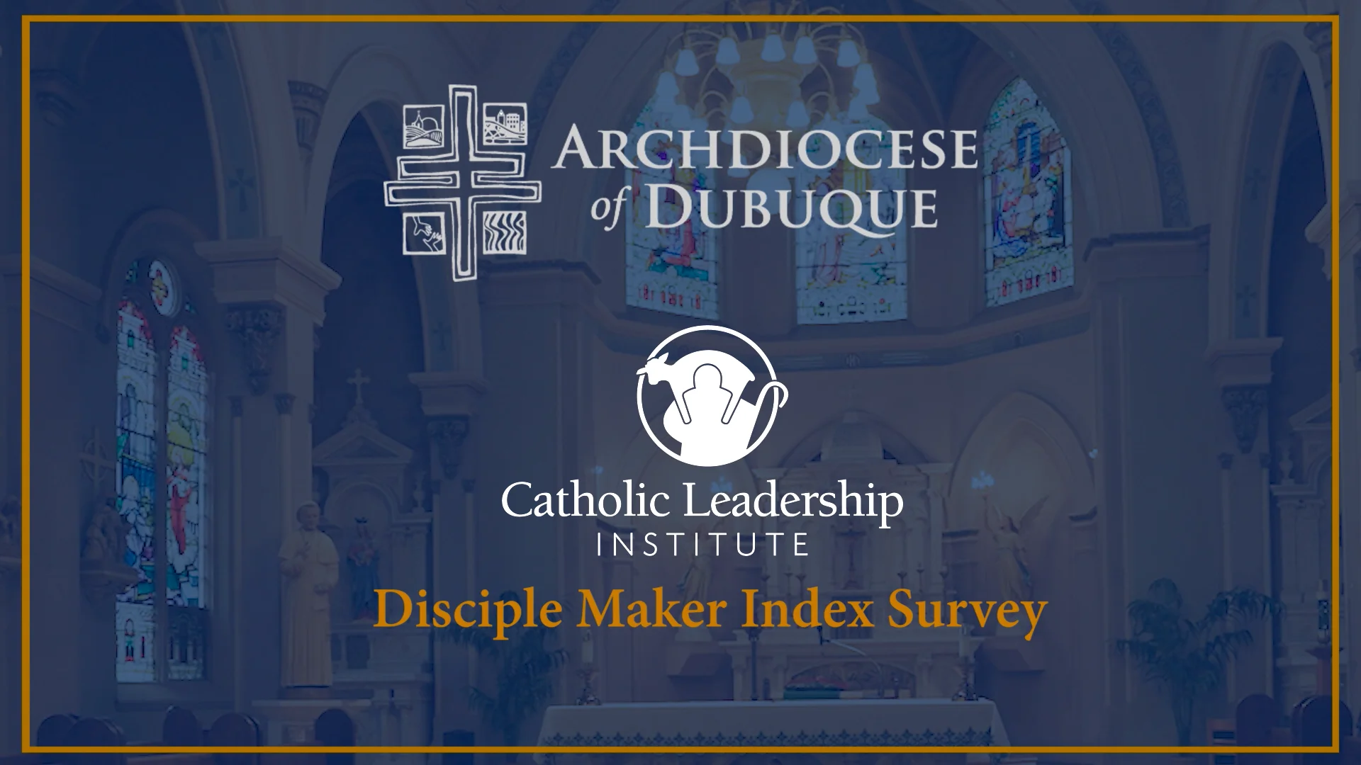 Archbishop Zinkula's DMI Survey Invitation