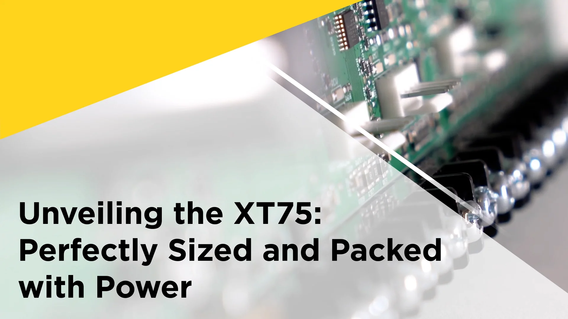 Unveiling the XT75: Perfectly Sized and Packed with Power Webinar