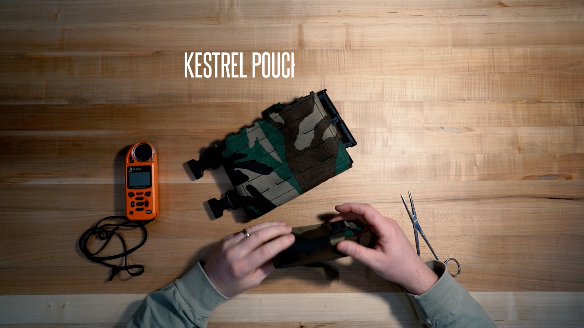 Kestrel Pouch Installation