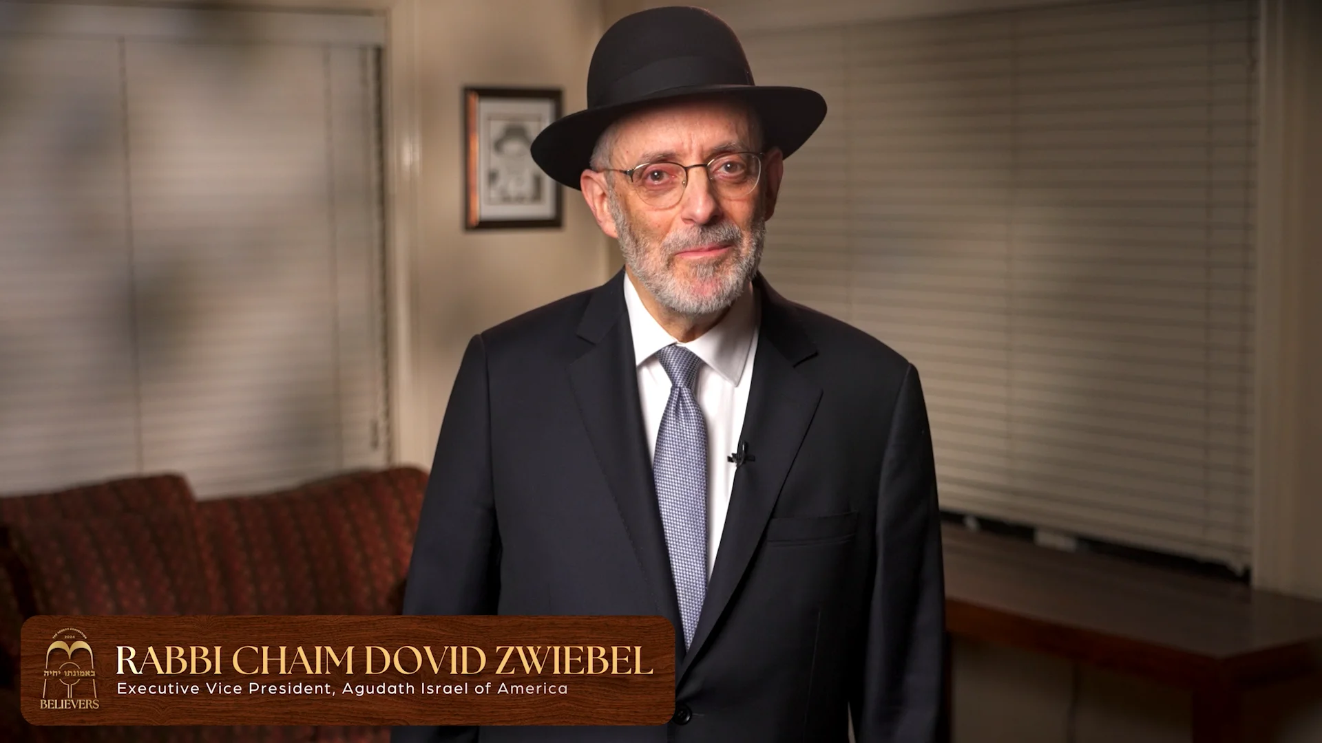 Agudah Convention 2024 - Rabbi Chaim Dovid Zwiebel - The Gedolim ...