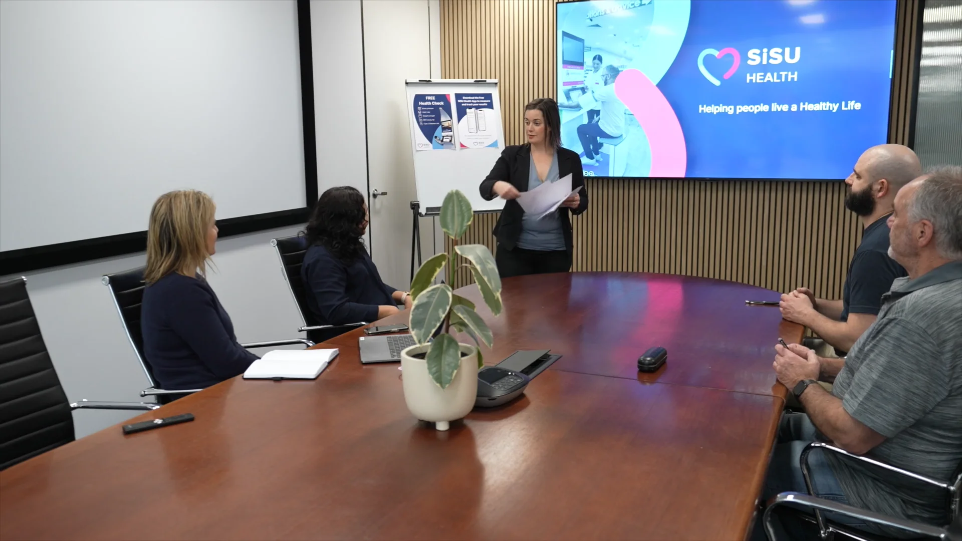 Engaging your business with the SiSU Health Station