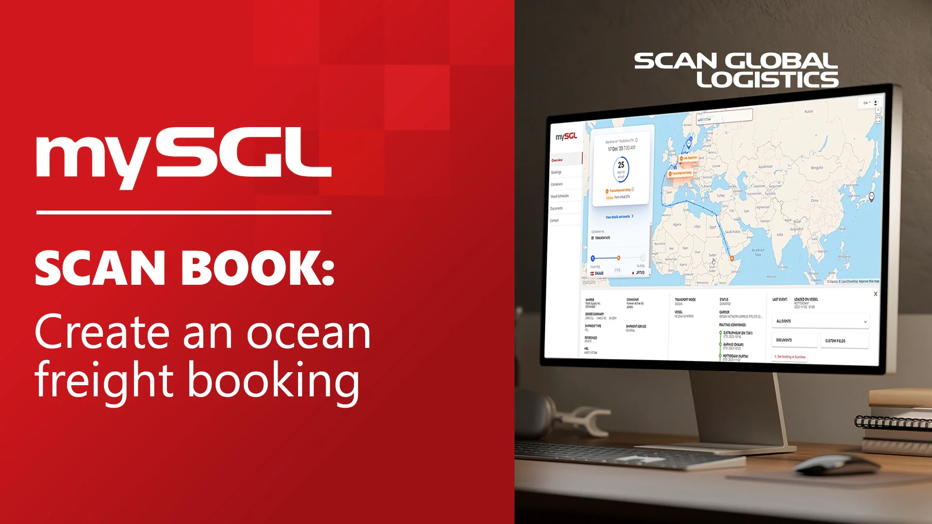 Scan Book tutorial - Create an ocean booking