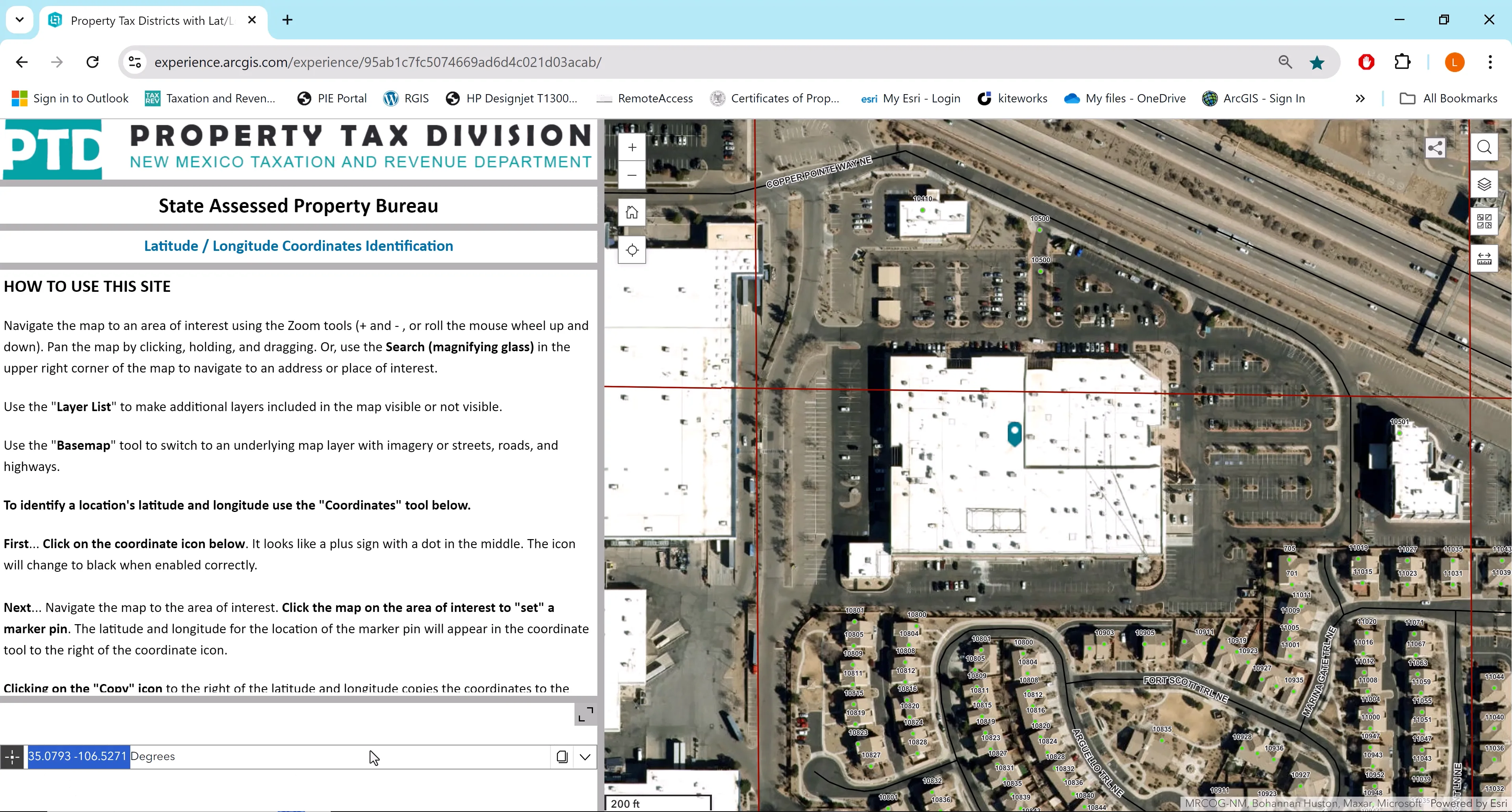 PTD SAPB Lat-Long GIS App