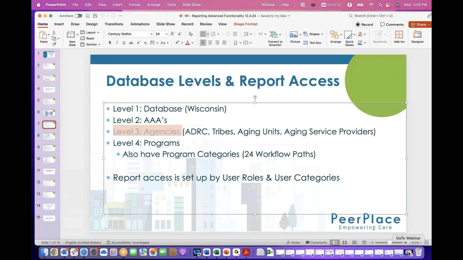 PeerPlace Advanced Reporting Training 12-4-2024