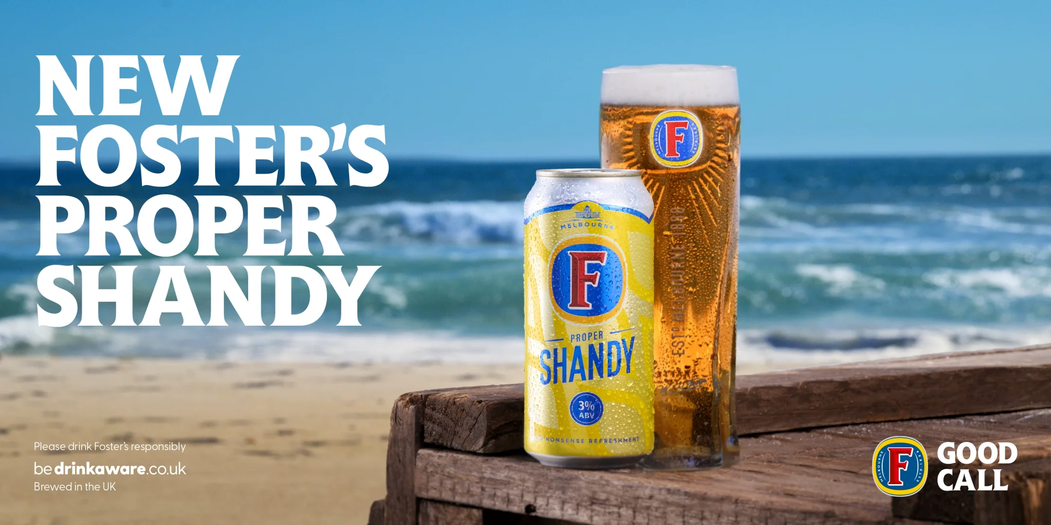 Fosters Shandy Digital 48 Sheet