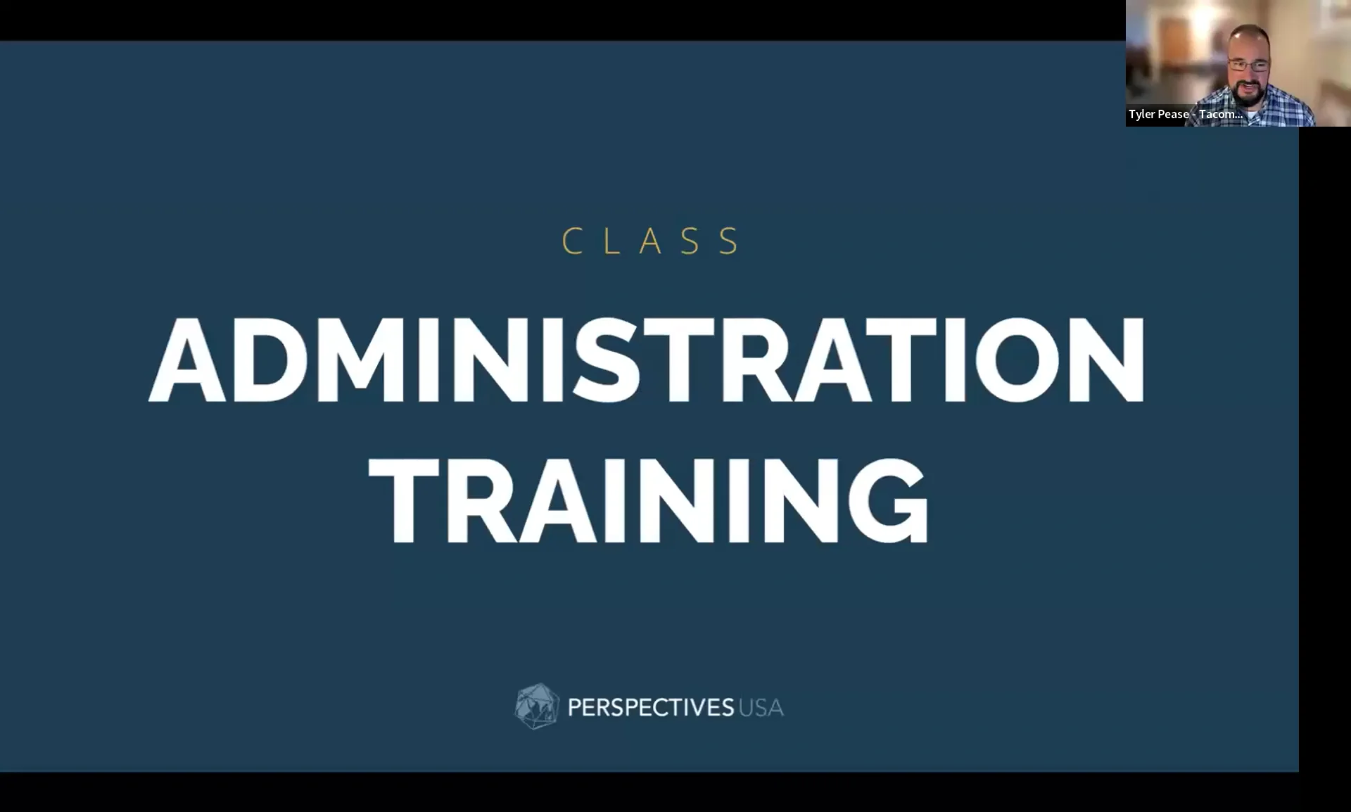 Admin Training Dec '24