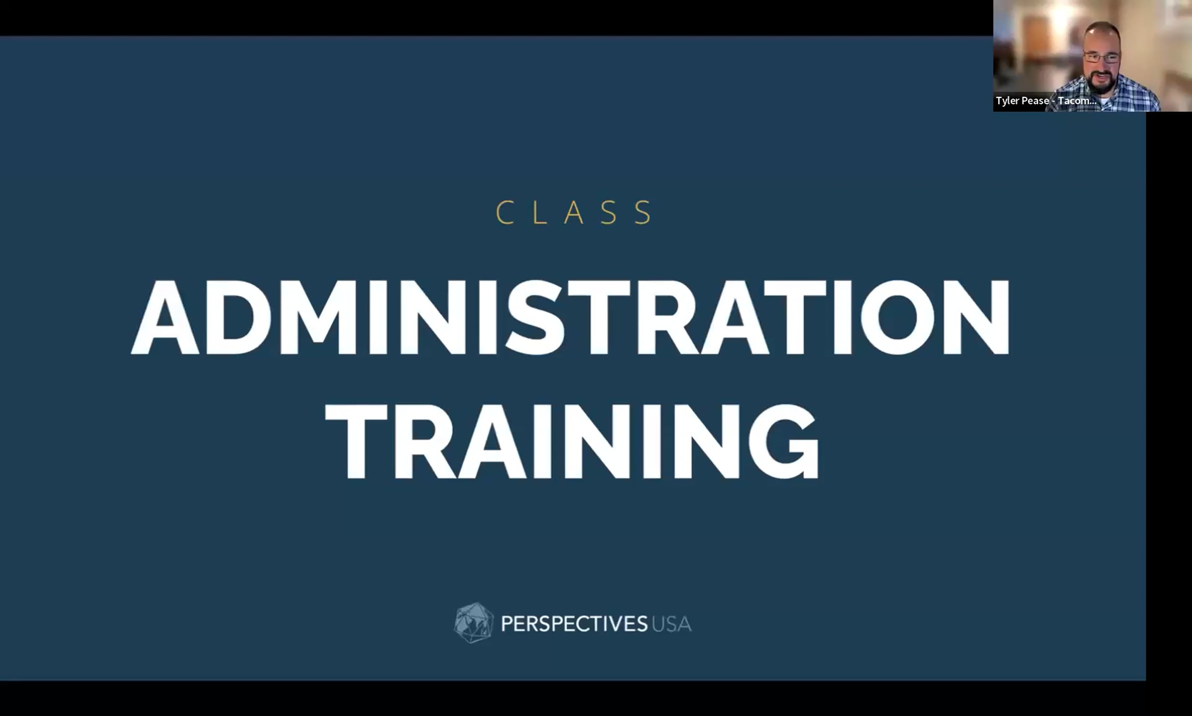 Admin Training Dec '24