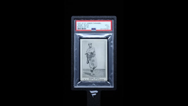 1921 E121 American Caramel Series Of 80 Babe Ruth PSA 3.5 VG+ on ...