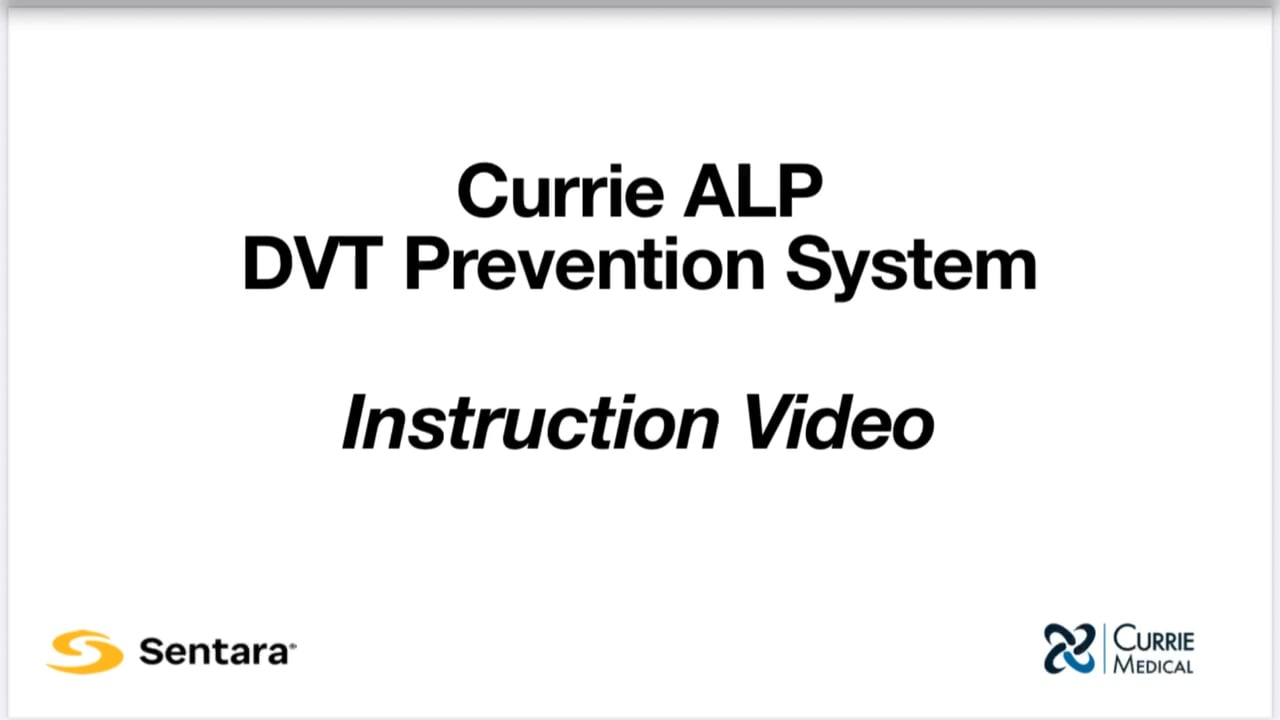 Currie DVT Prevention System Training Video | Videos & Movies on Vimeo