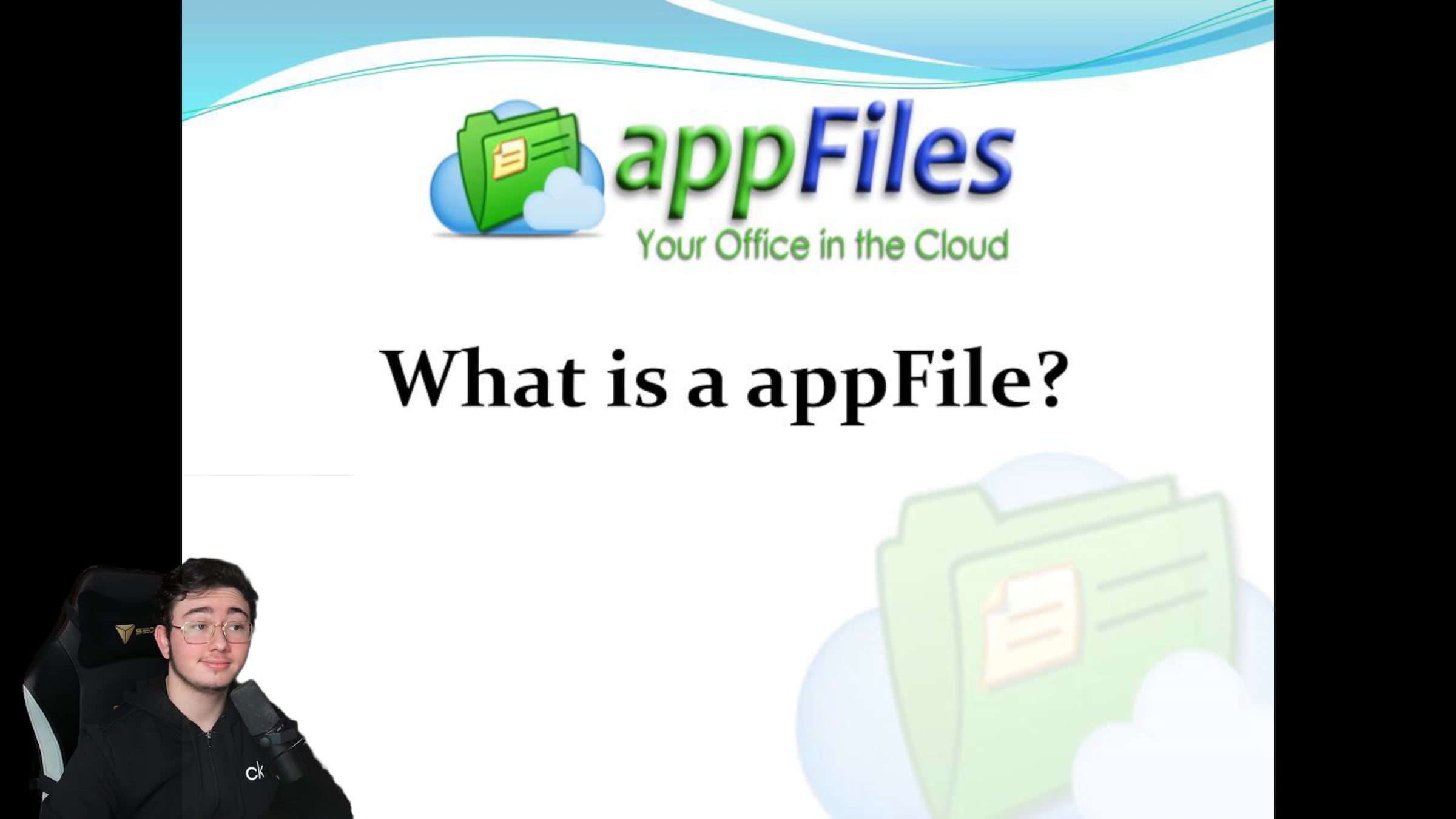 What is a appFile?