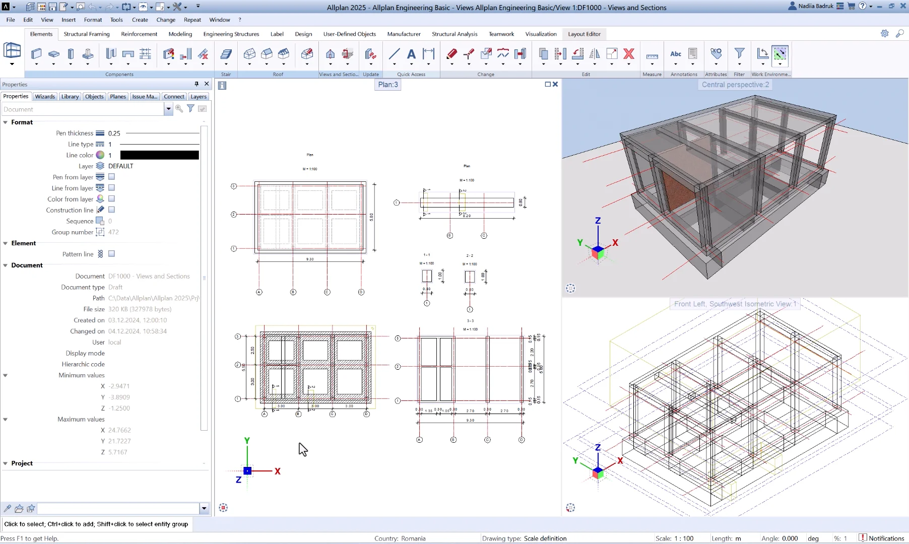 Lesson 4 Allplan Engineering Basic English