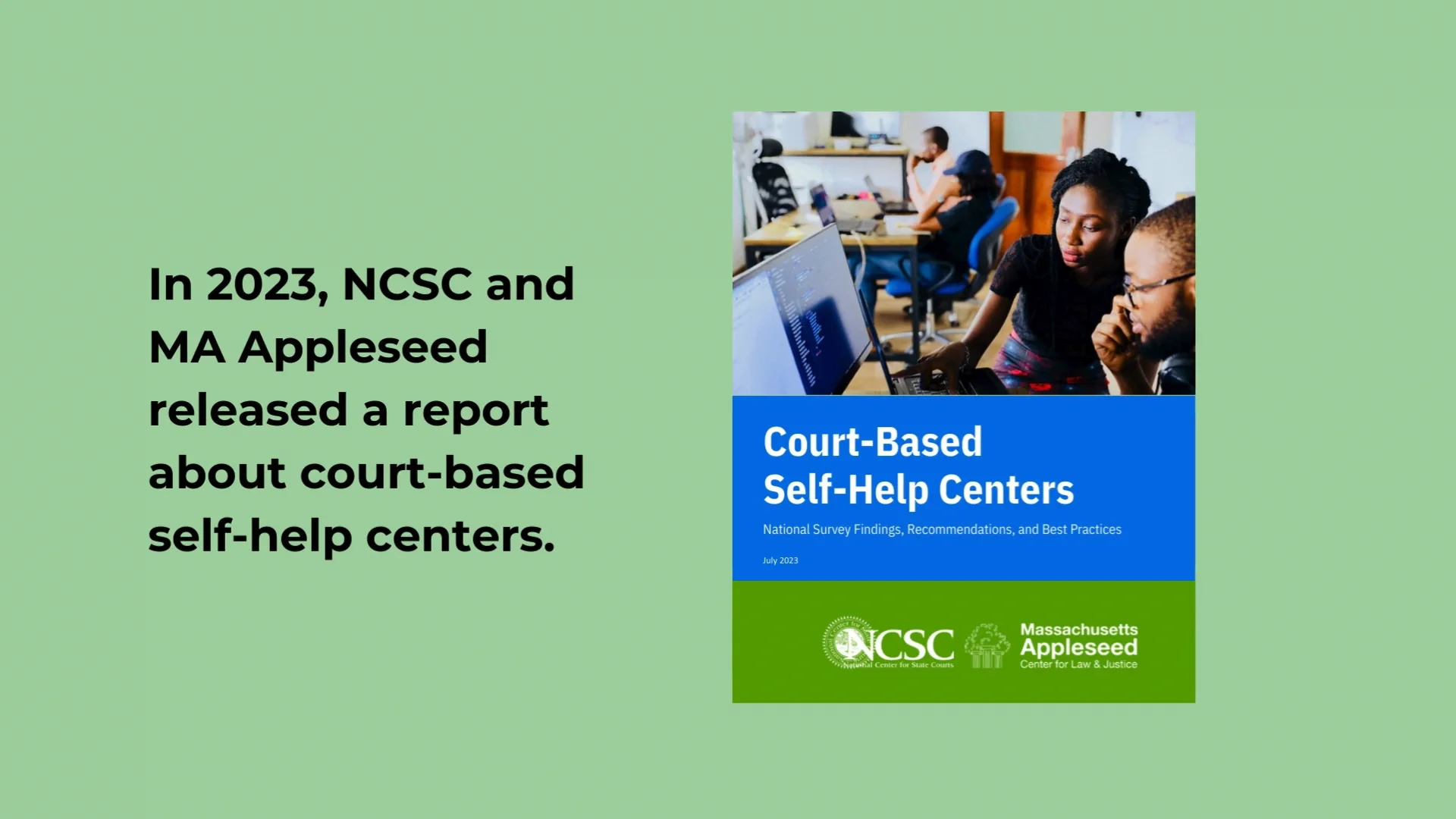 Tiny Chat 150: Self-Help Centers Wrapped