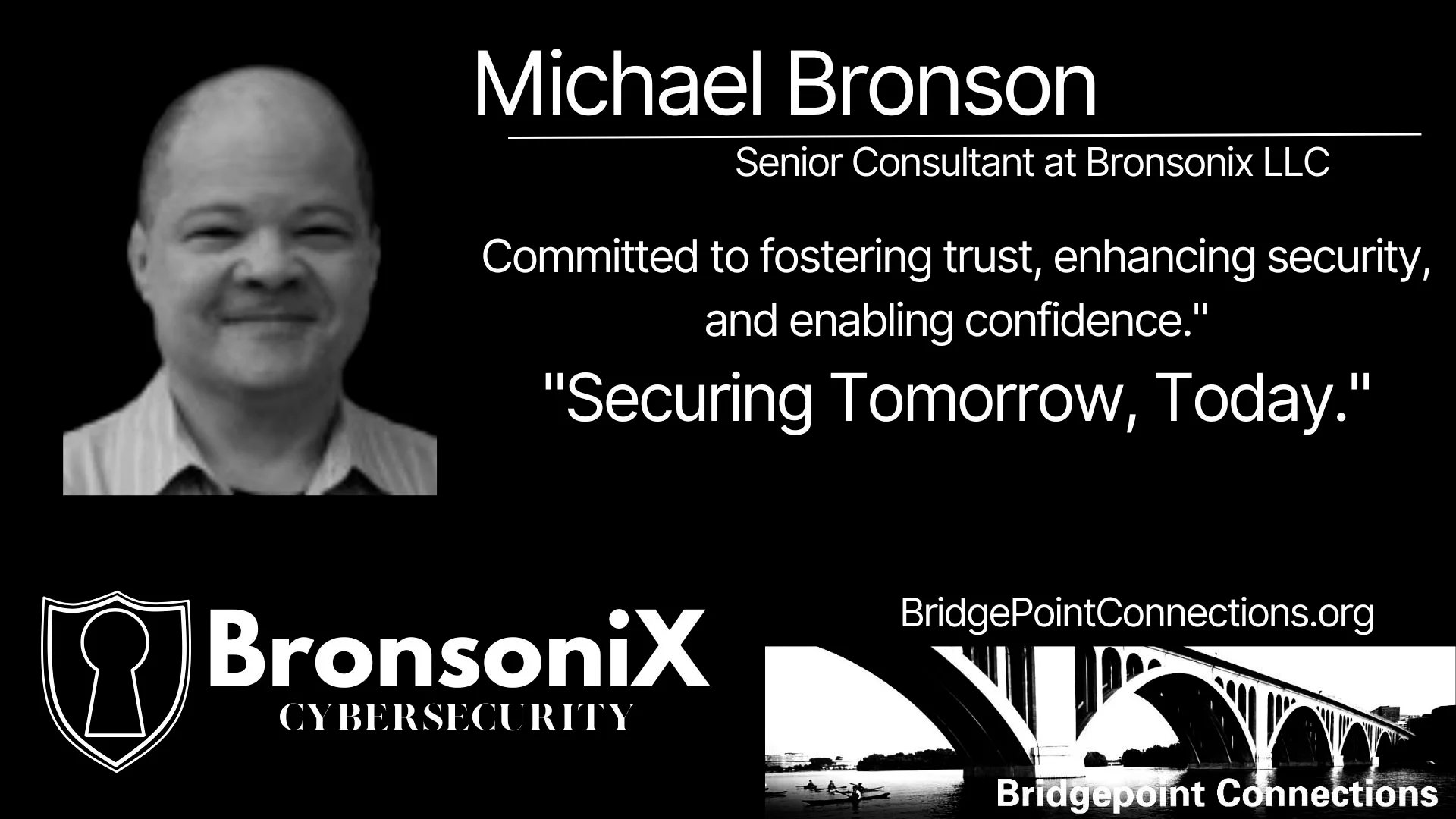 "Bridgepoint Luncheon"--Dec. 5, 2024, with Michael Bronson