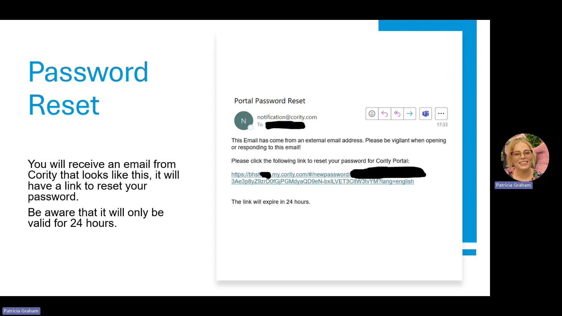 My Cority - How to log in