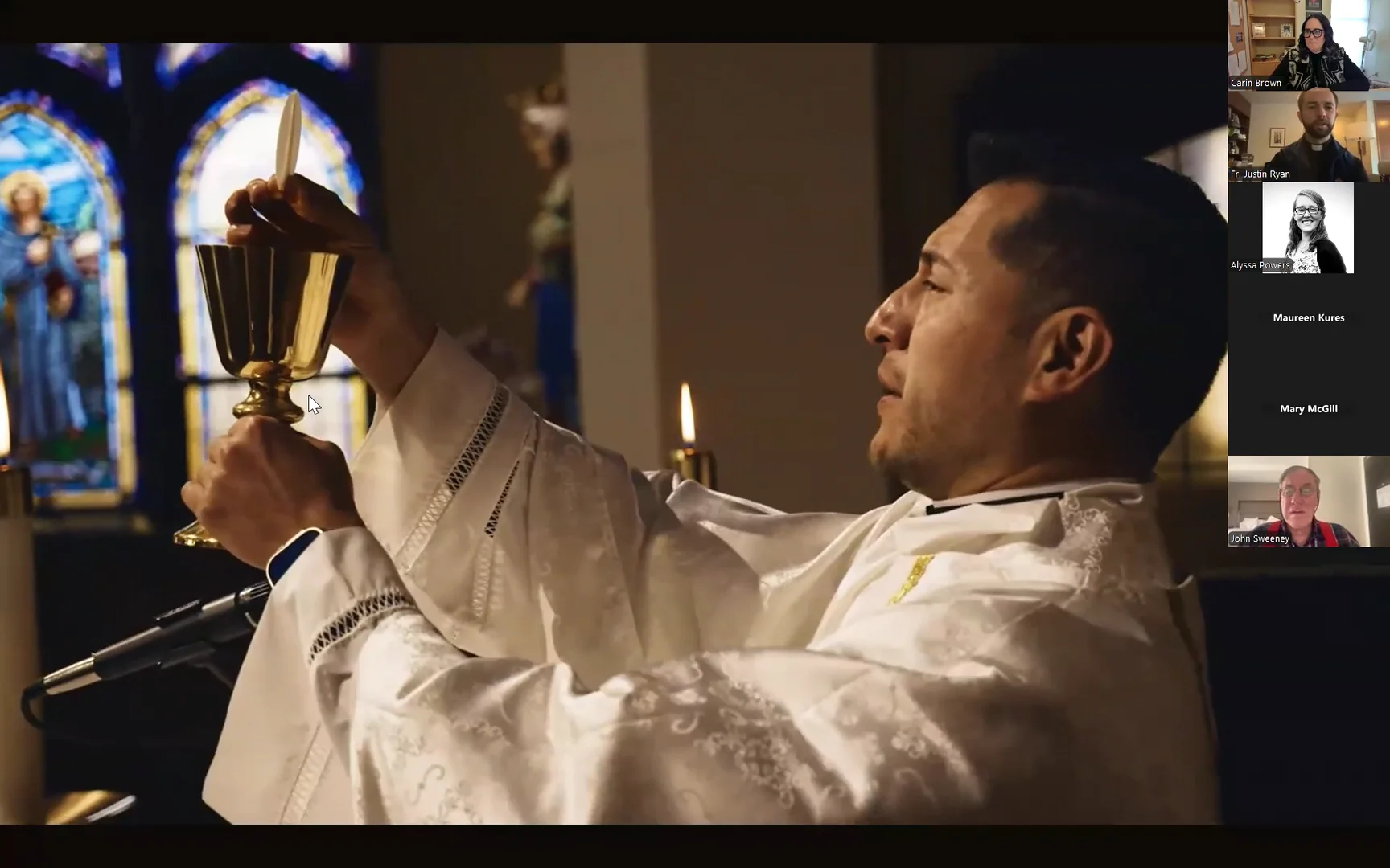 Father Justin Ryan discussed the Seminary Program at the Archdiocese of Seattle in December 2024