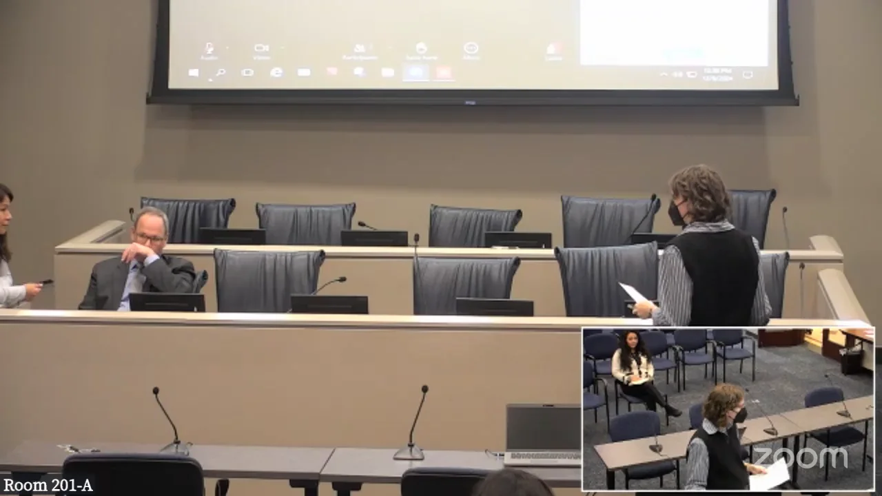 2024 December 9 - Committee on Pedestrian and Traffic Safety