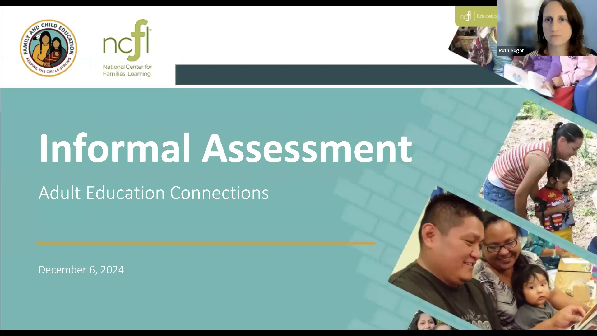Adult Education Connection: Informal Assessment
