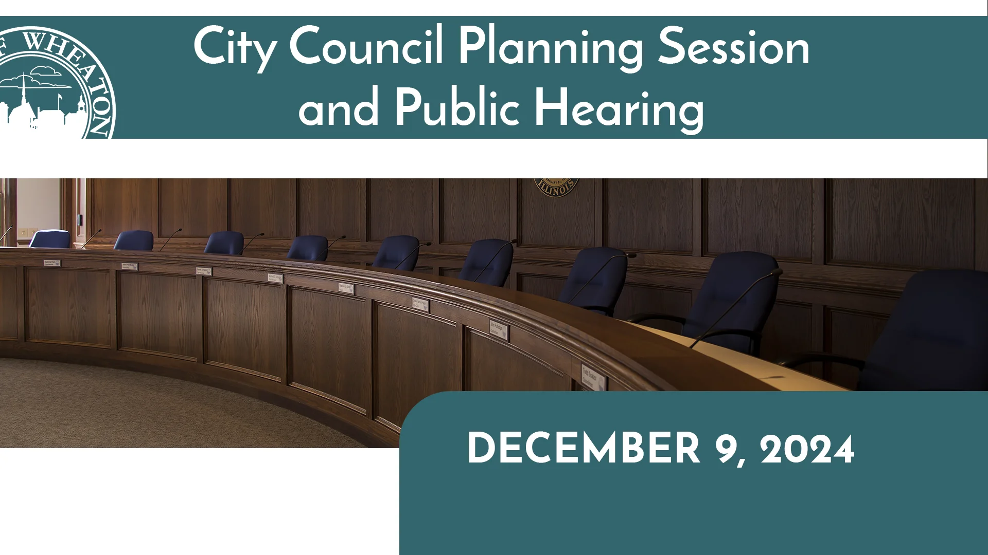 City Council Public Hearing & Planning Session 12-9-24