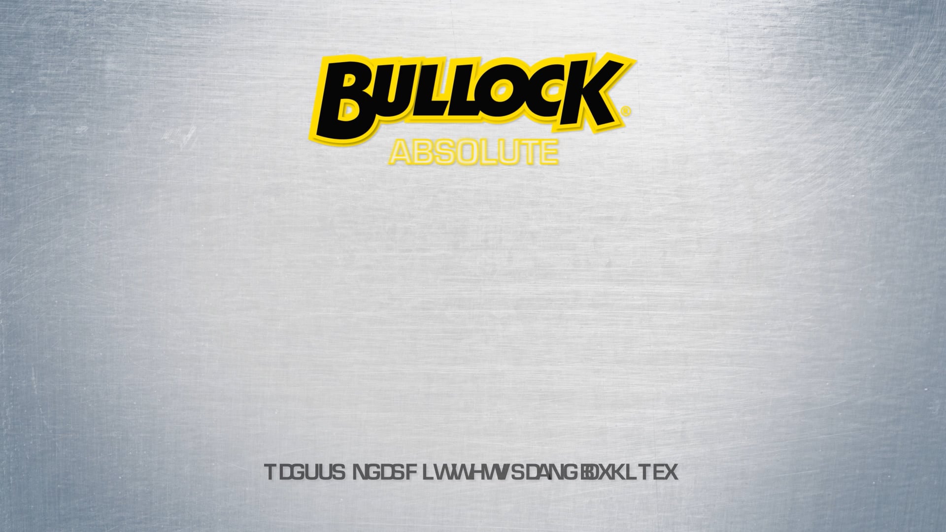 Bullock Absolute