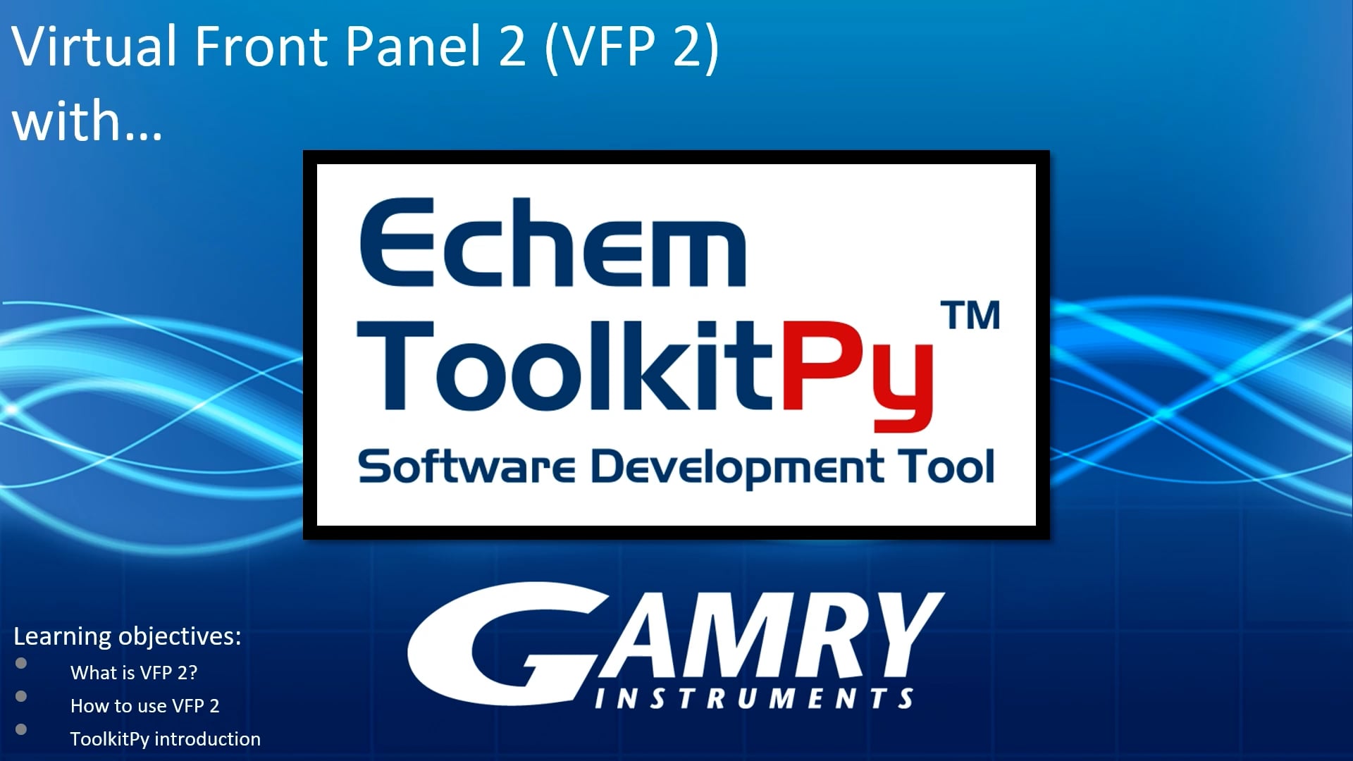 Video Support Series on Gamry Electrochemical Instruments Gamry Instruments