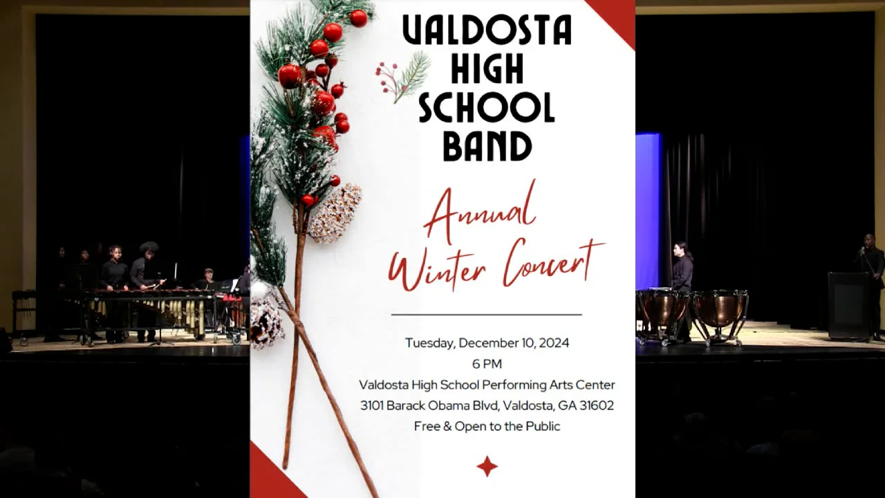 VHS Performing Arts Center - VHS Band Winter Concert Dec 10 2024 on Vimeo