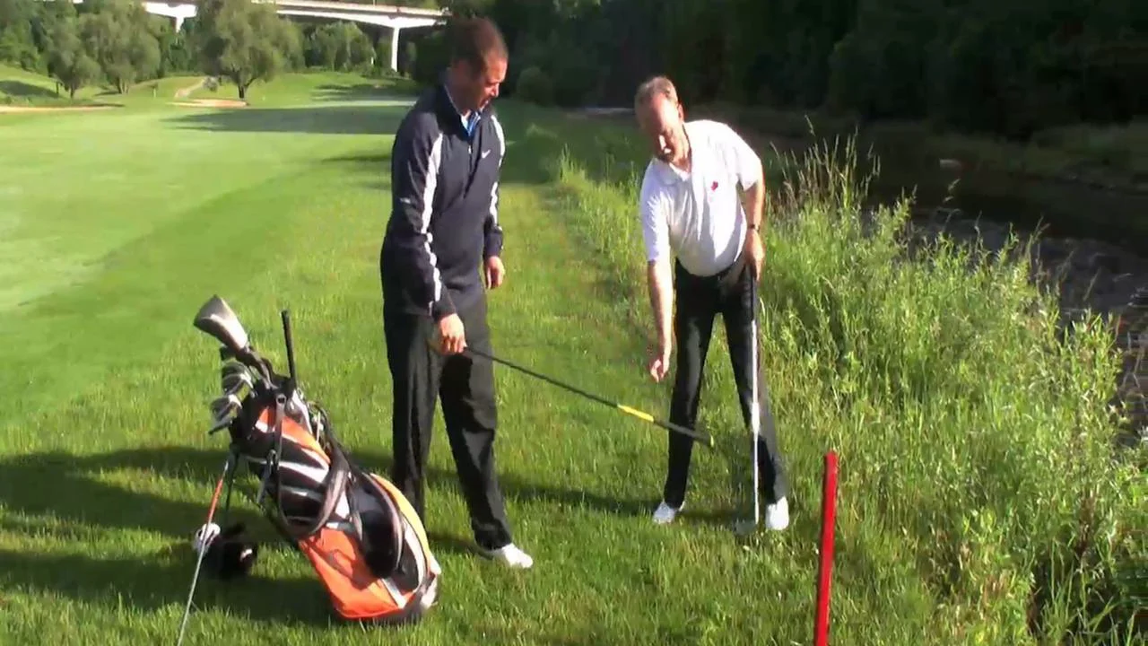 Rules of Golf: Lateral Water Hazard (Red Stake) on Vimeo