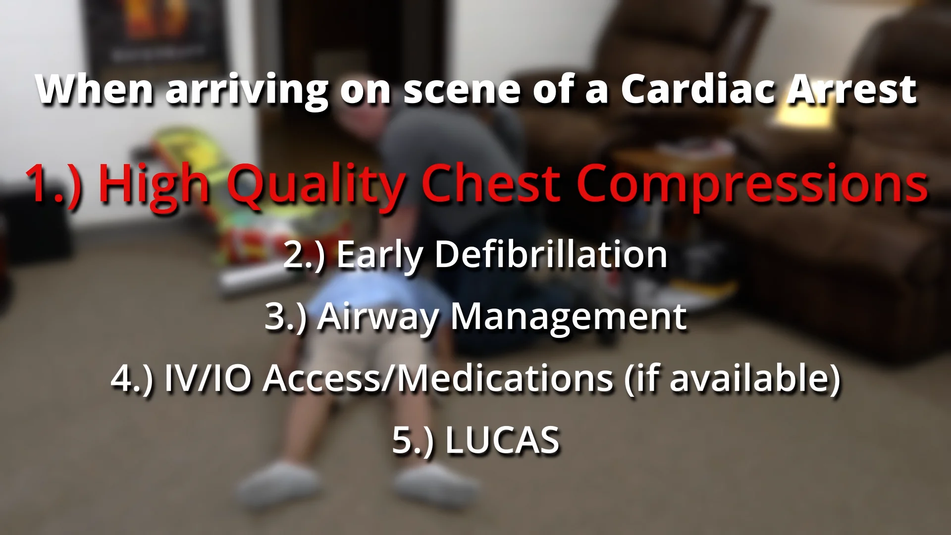 ES LUCAS AED CPR Cardiac Arrest 1