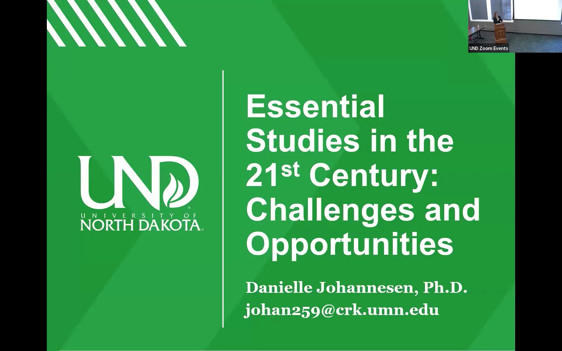 UND Essential Studies 12-11-2024