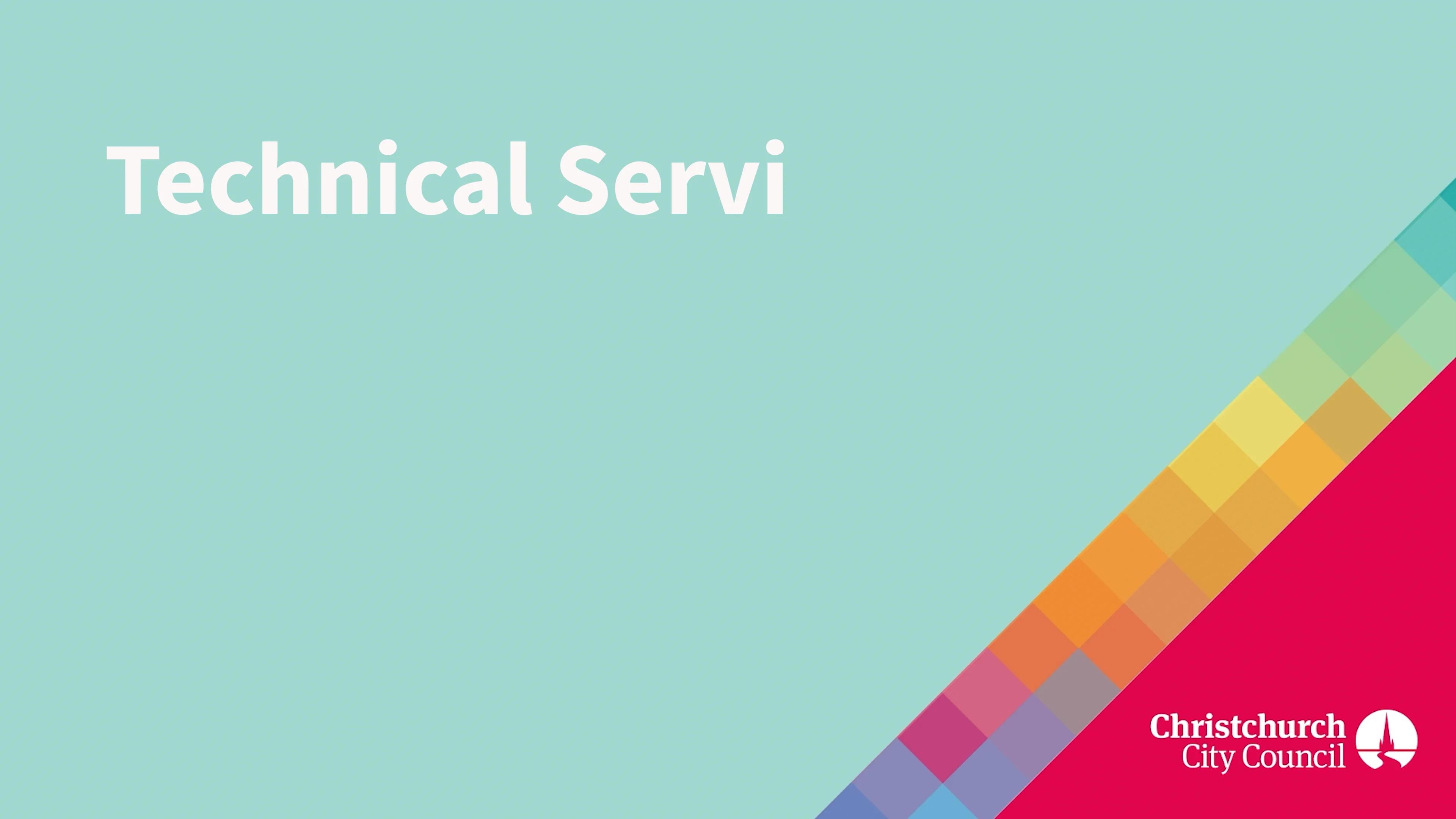 Technical Services & Design - CCC