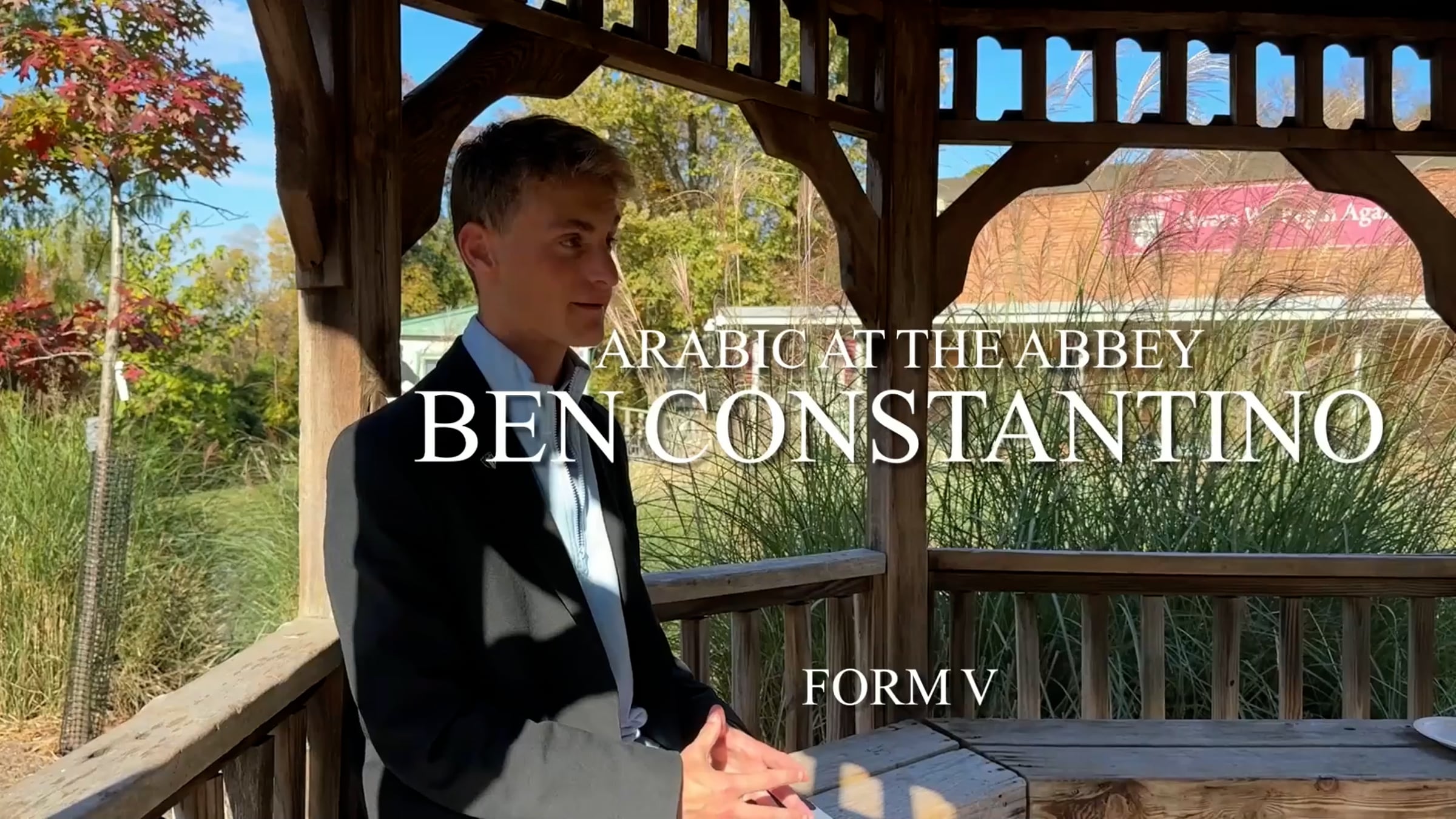 Arabbeyc- An interview with Arabic student, Ben Constantino, and Mr. Yahya-Clifford Halliwell