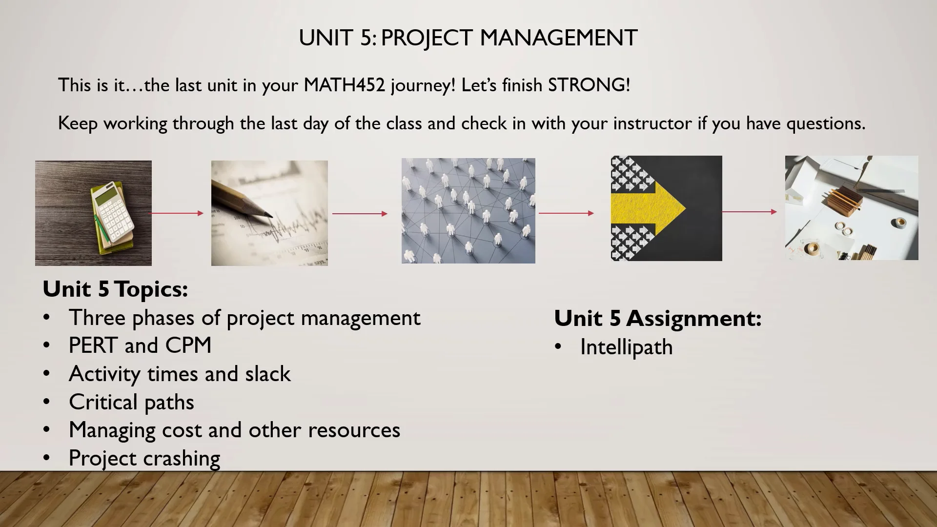 MATH452 Unit 5 Introduction