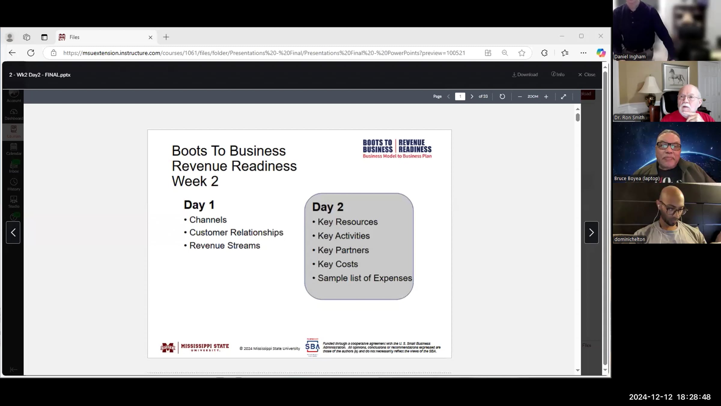Video Class 229 WK2D2