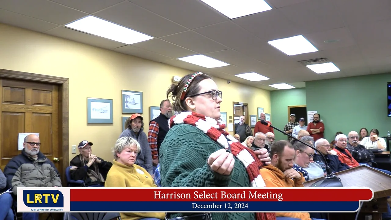 Harrison Select Board 12-12-2024