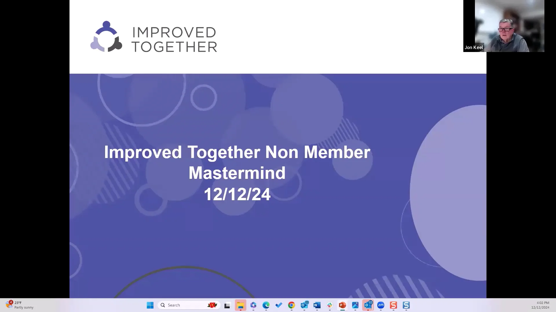 IT Non Member Mastermind 12_12_24