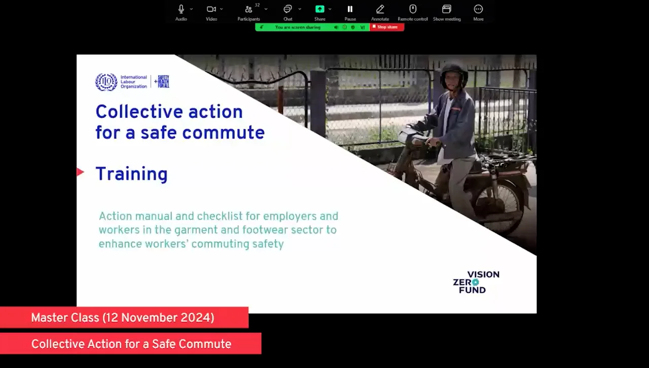 Commuting safety webinar 2