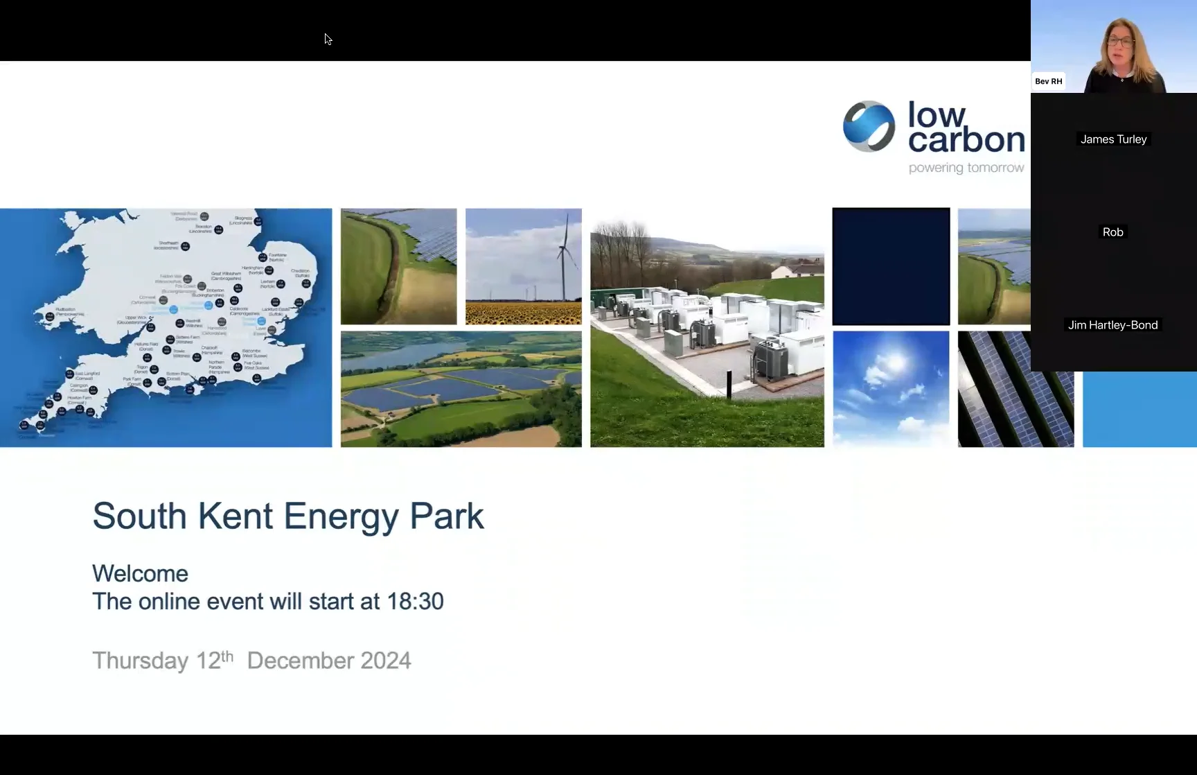 South Kent Energy Park Webinar
