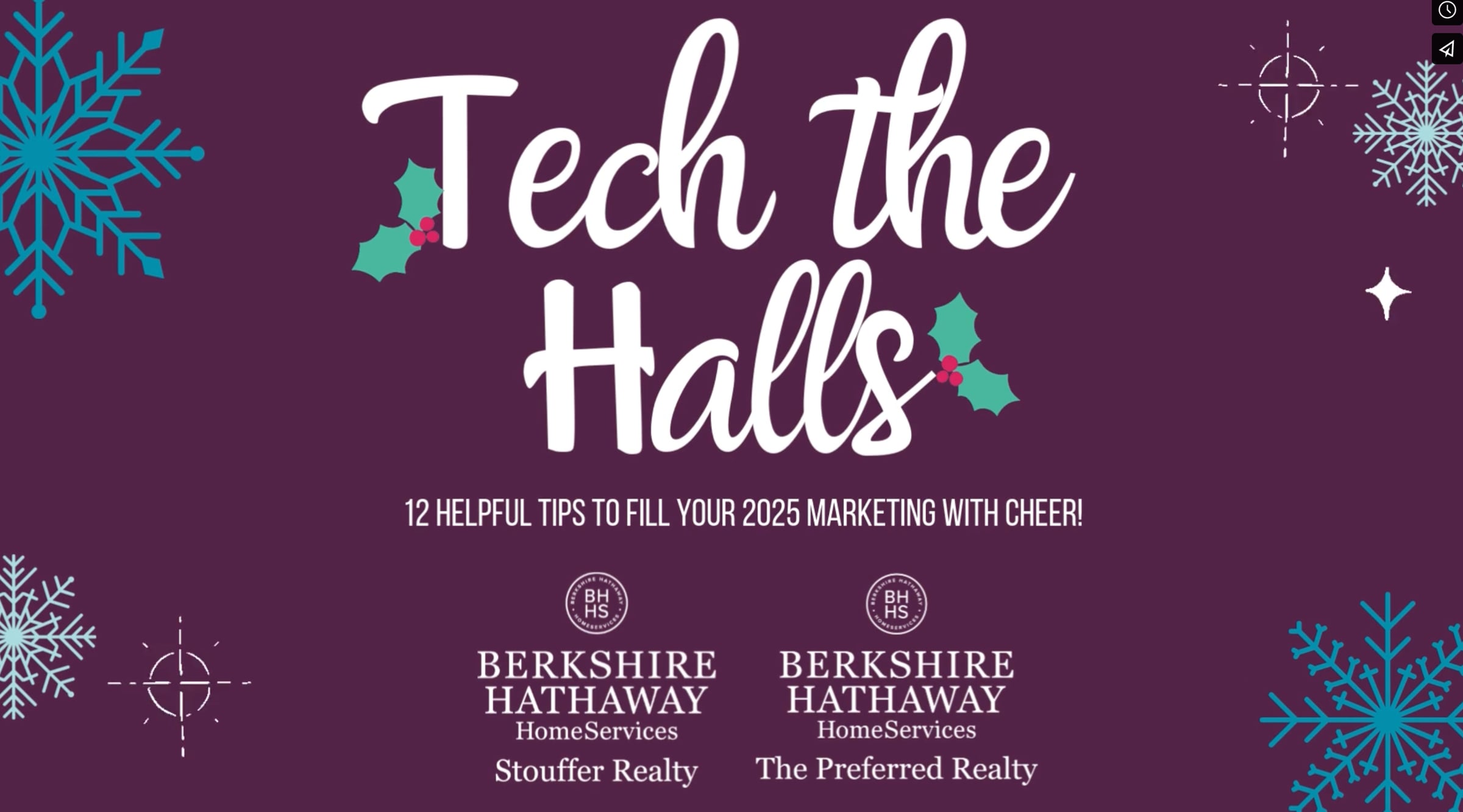 Tech the Halls September