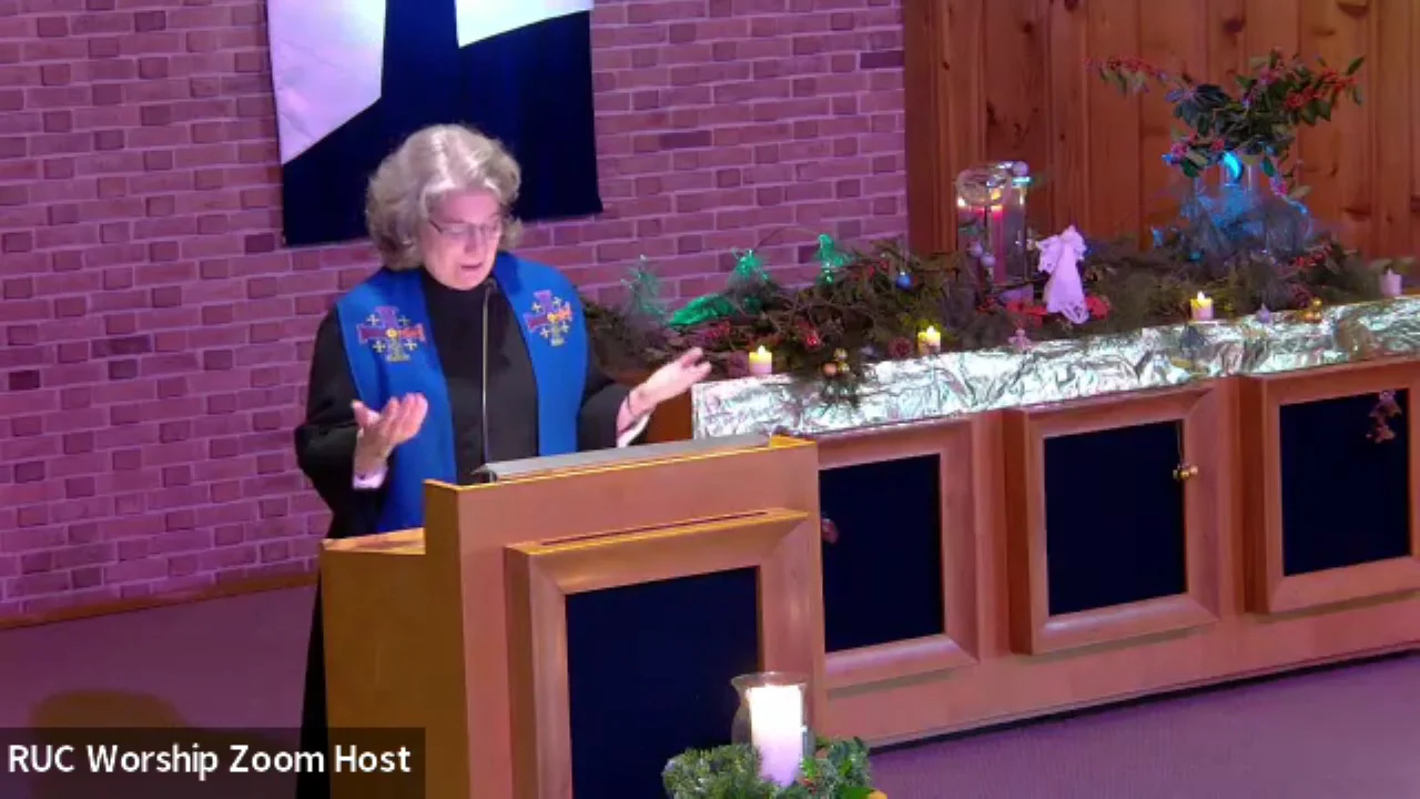 Sermon by Rev. Jennifer Knutsen - Dec. 8, 2024