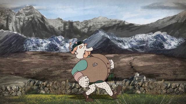 Scottish Man Skip Walk Cycle on Vimeo