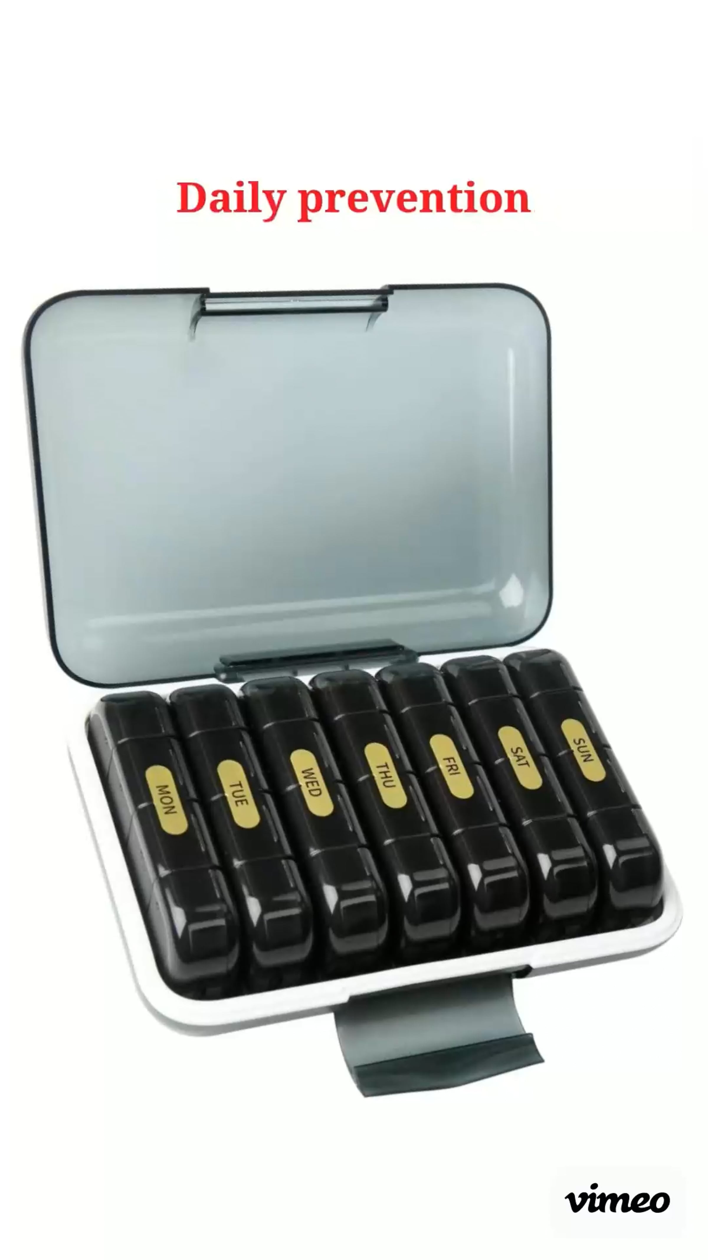 PILL BOX 3TMES-7DAYS - Daily Prevention.A