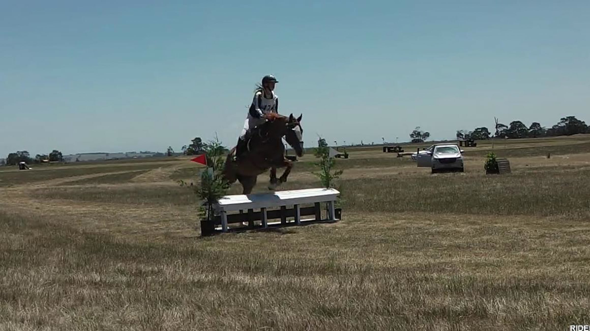 Ella Anderson riding Livena 47 Grade 4 Rosedale Pony Club Horse Trials ...