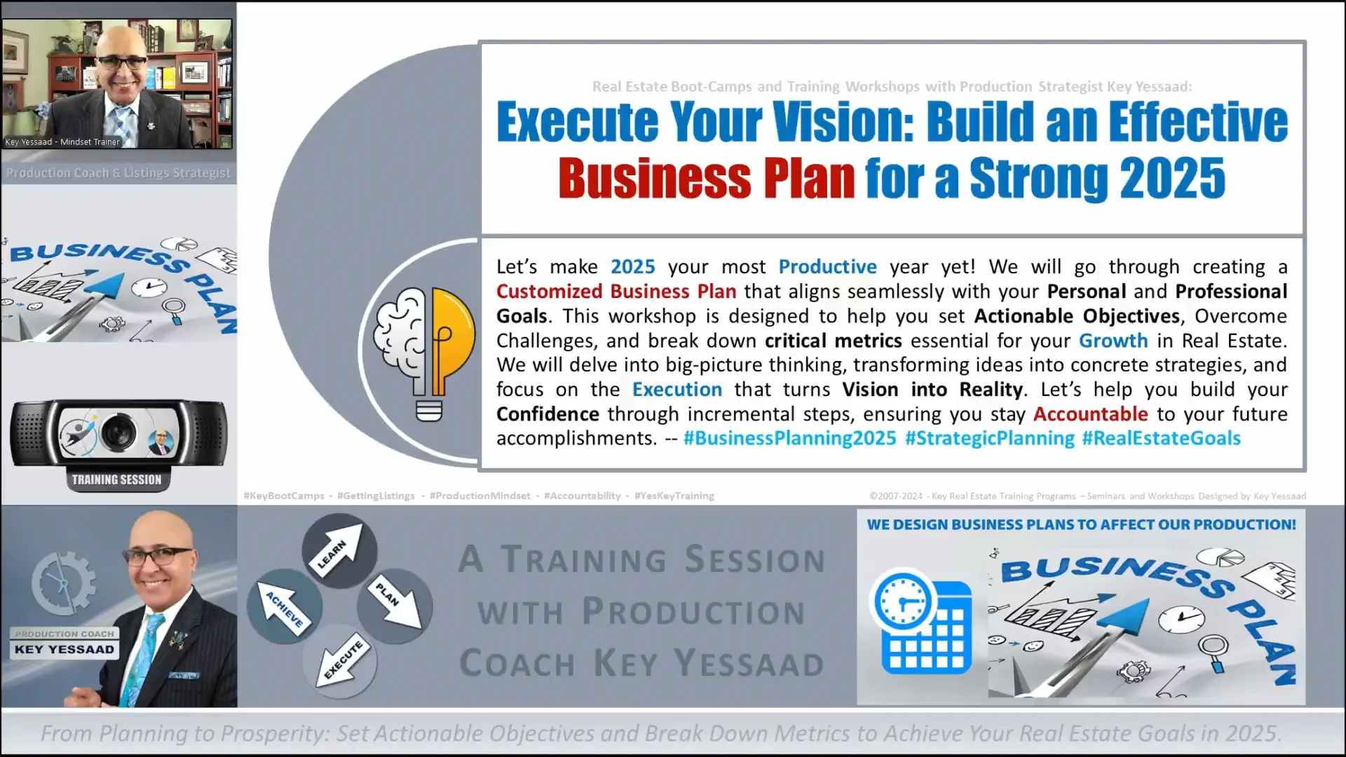 Execute Your Vision: Build an Effective Business Plan for a Strong 2025 - #KeyBootCamps