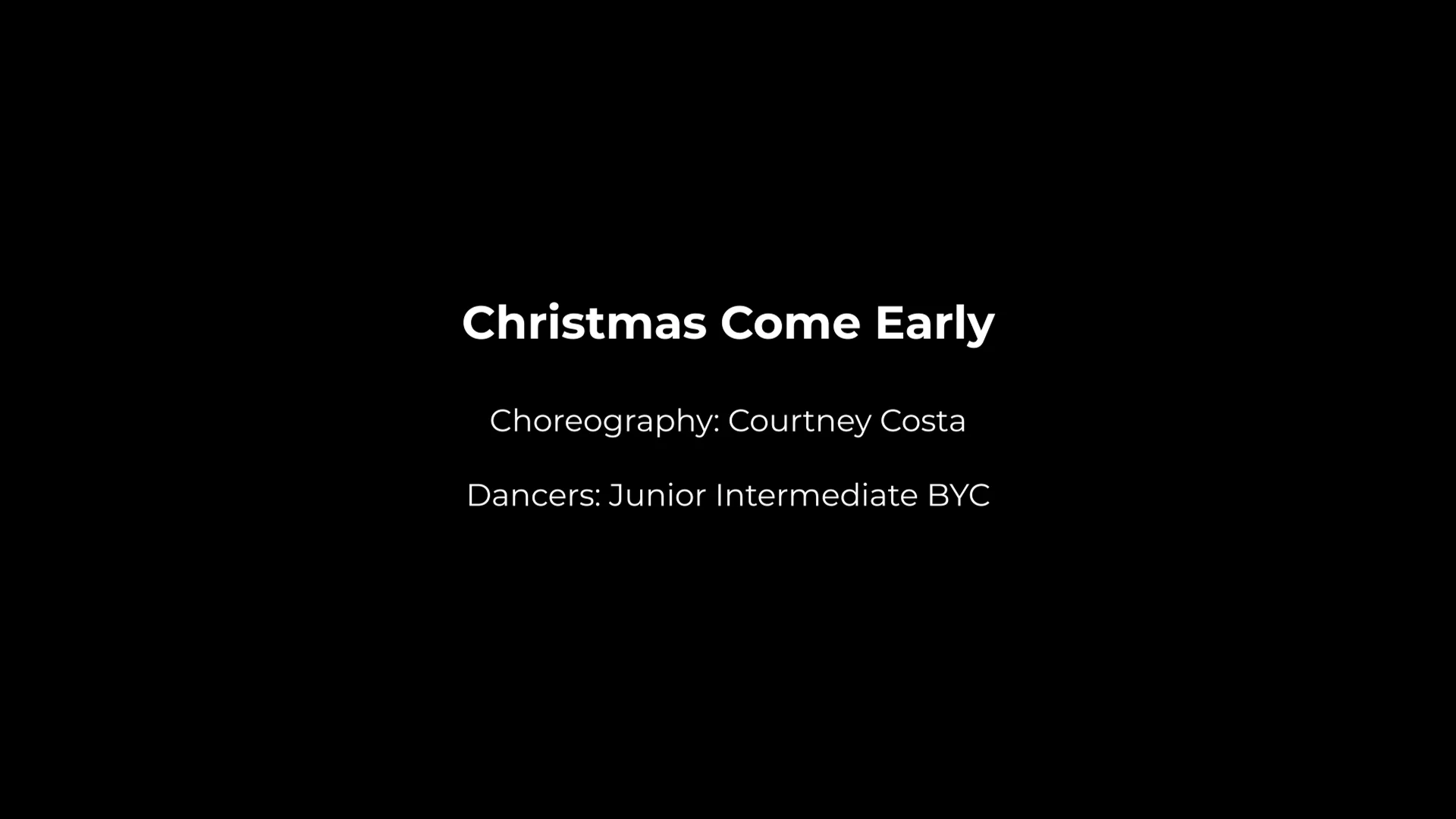 Christmas Come Early HS 24