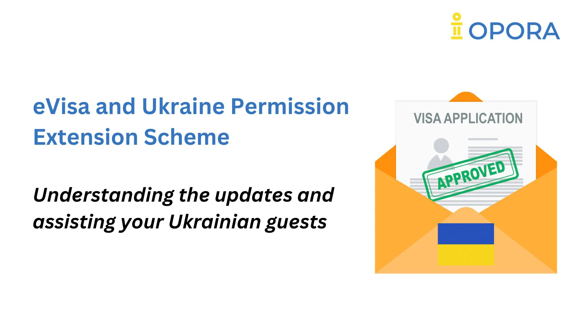Webinar for Homes for Ukraine Sponsors - eVisa and UPE