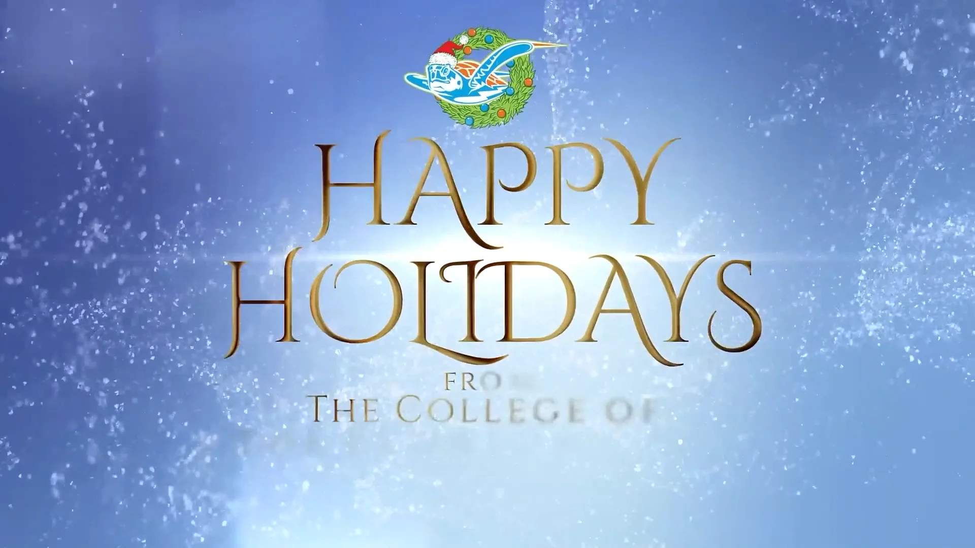 Happy Holidays from The College of the Florida Keys