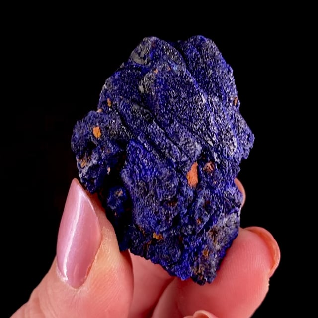 Azurite "rose" | Morenci Mine, Morenci, Greenlee Co., Arizona, USA