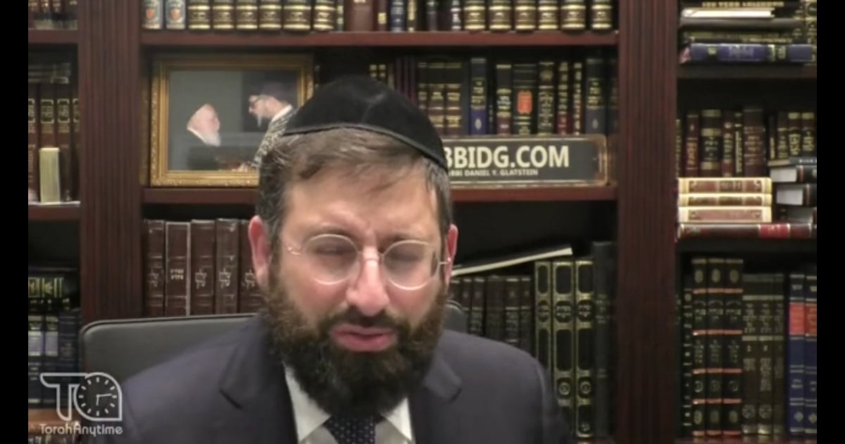 R' Daniel Glatstein | Daf Hashavua - Nedarim 8a