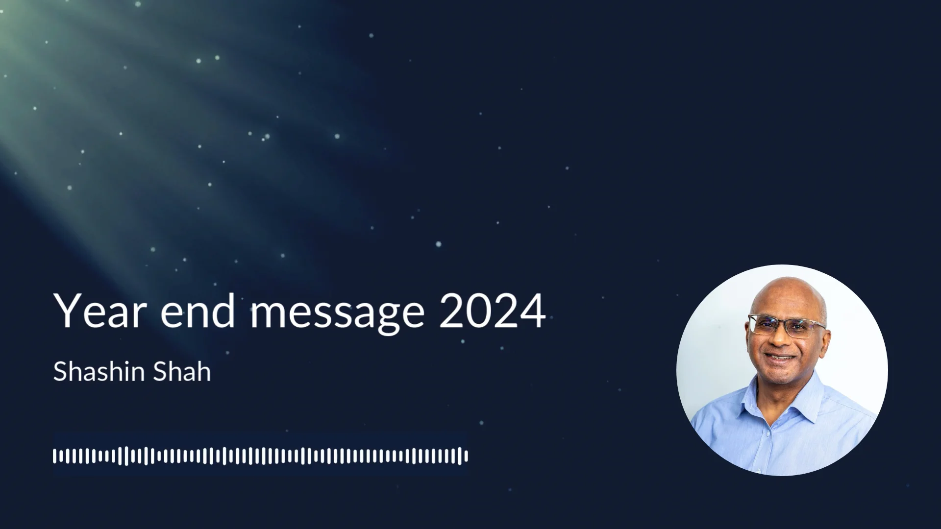 Shashin’s year-end message 2024